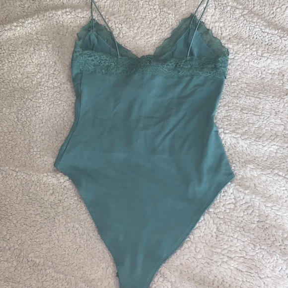 Forever 21 | Tops | Stretchy Seafoam Color Bodysuit | Poshmark